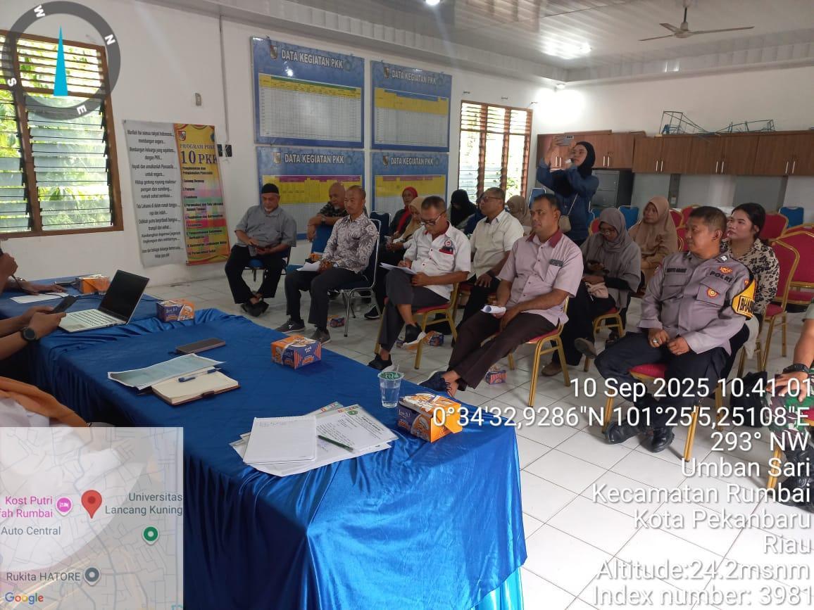 Sosialisasi Posbakum di Umban Sari, Kemenkum Riau Tegaskan Komitmen Hadirkan Keadilan Merata